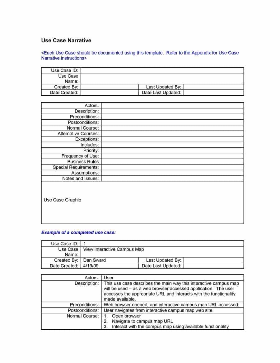 40 Simple Business Requirements Document Templates Throughout 