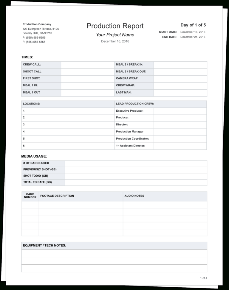 Production Status Report Template 3 Professional Temp - vrogue.co Production Status Report Template 3 Professional Temp - vrogue.co